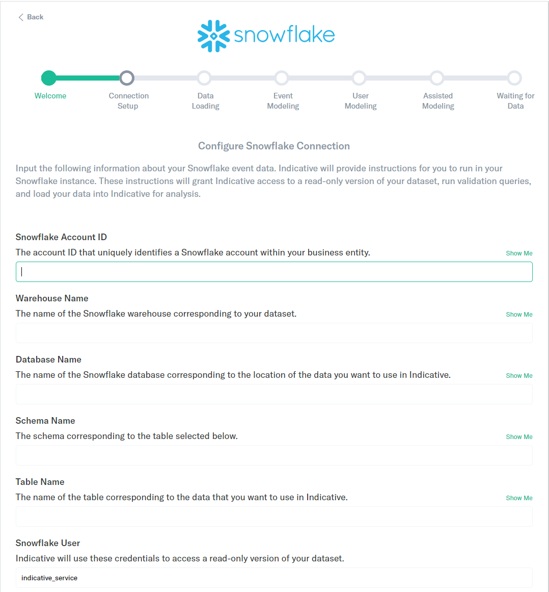 Snowflake: Define Your Own Schema – mParticle Support