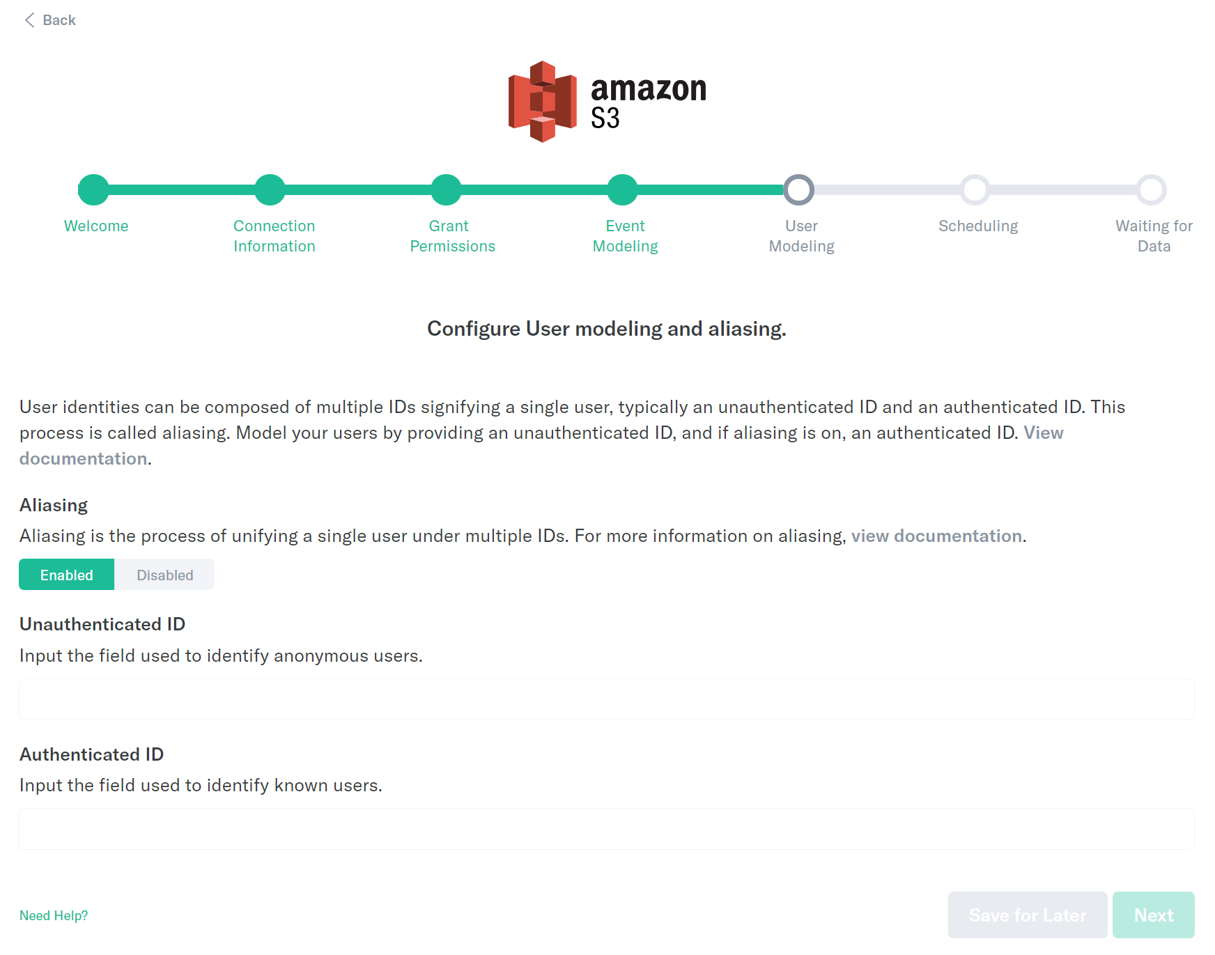 AWS S3 Integration: Define Your Own Schema – mParticle Support