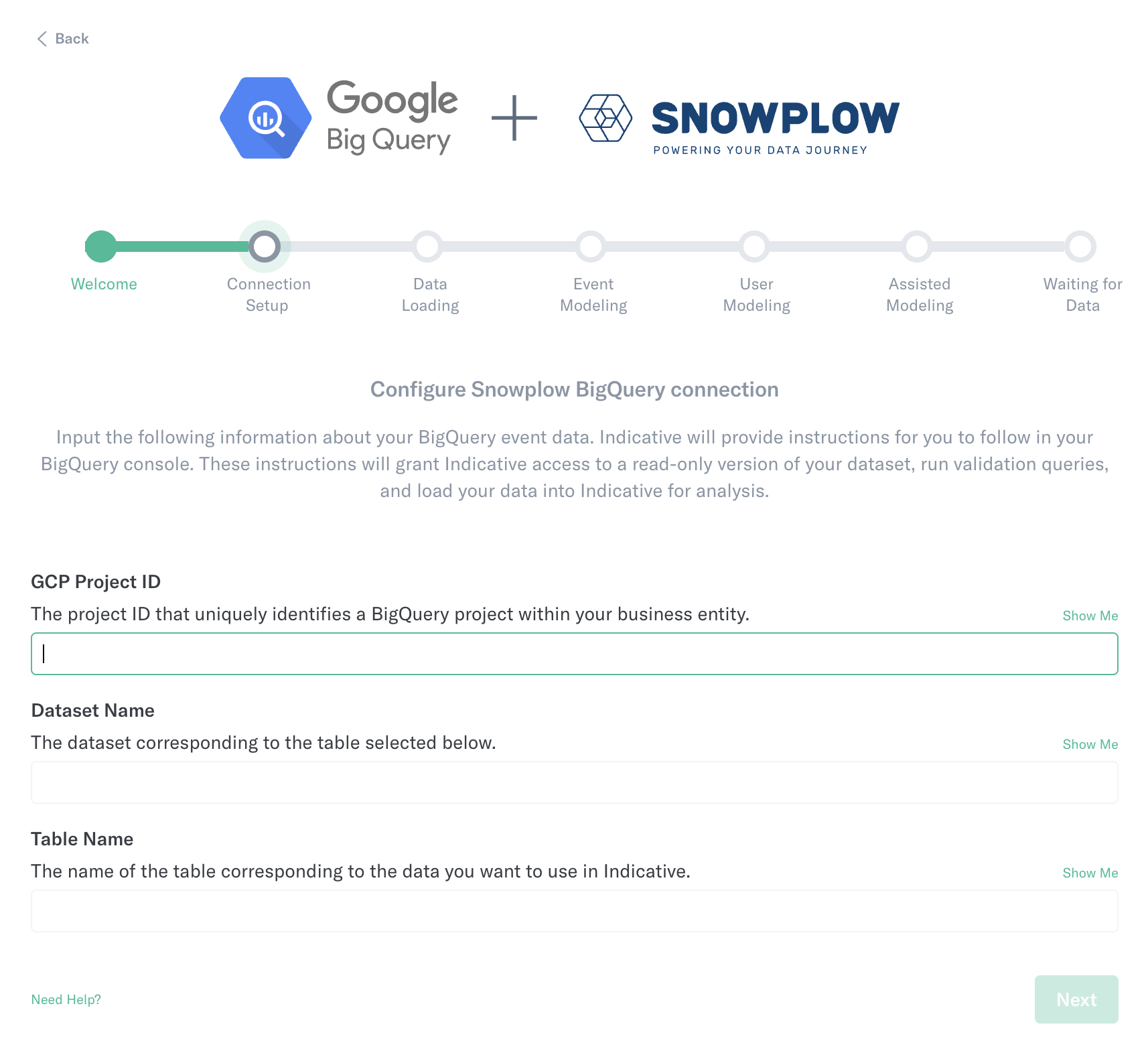 BigQuery: Snowplow Schema – mParticle Support