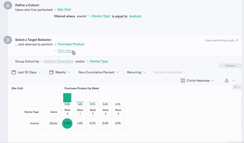 Filters in Cohort – mParticle Support